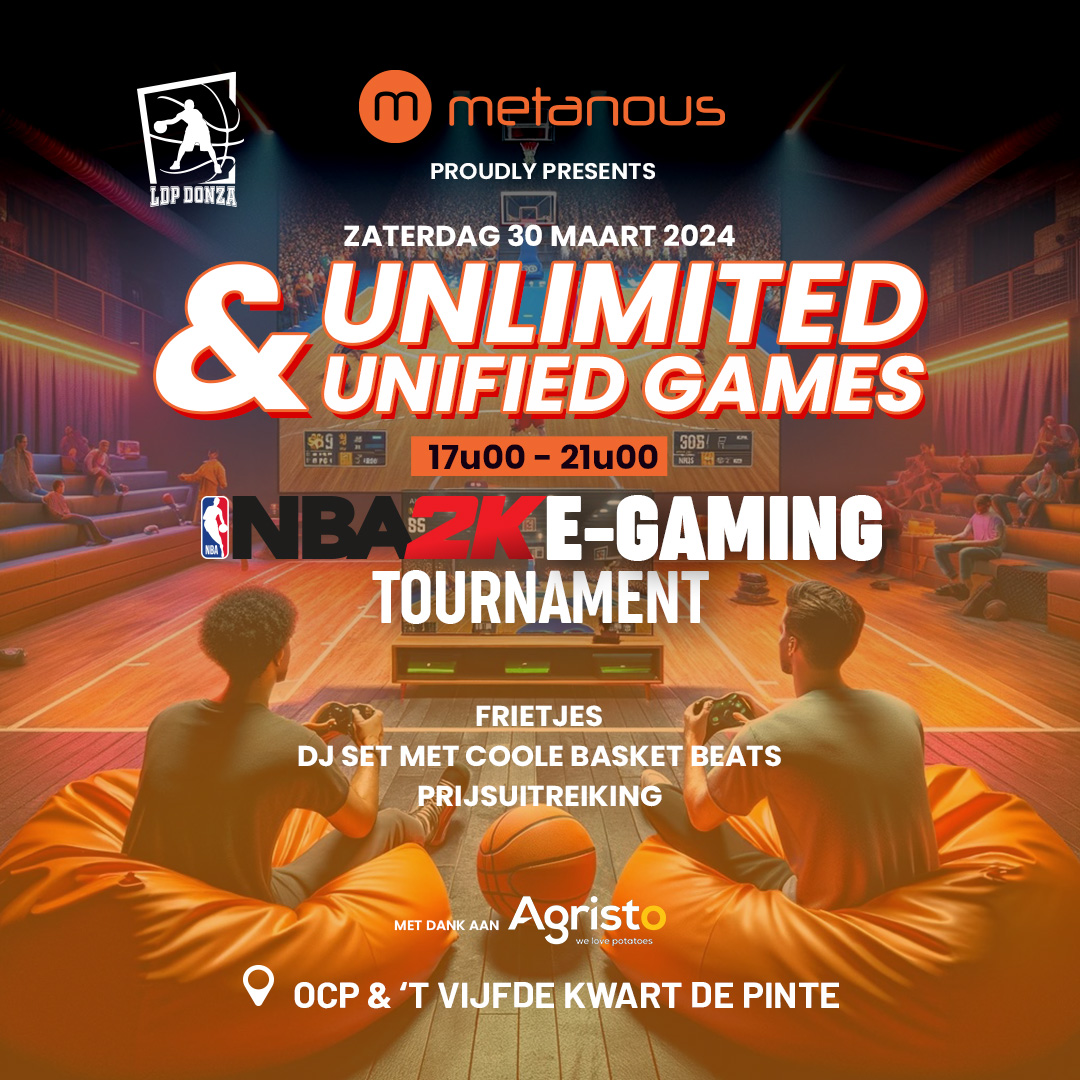 Registreer je nu voor het allereerste NBA2K E-Gaming Tournament op 30/3 ...